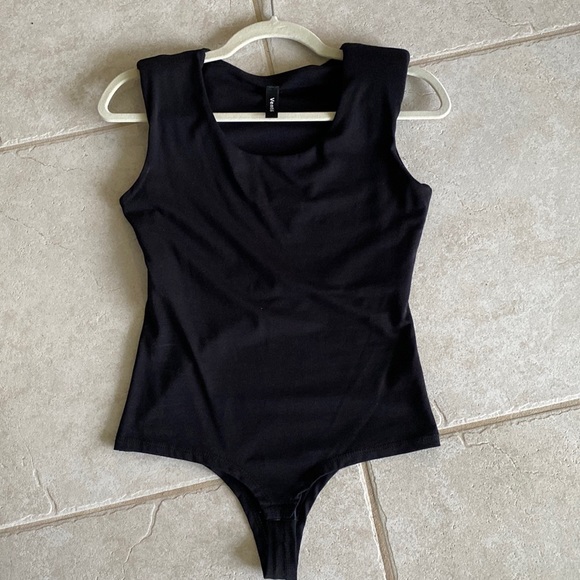 Venti6 | Tops | Venti6 Black Sleeveless Bodysuitsmall | Poshmark